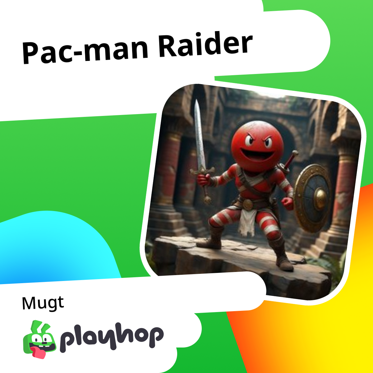 Pac-man Raider (iňlisçe: GE_GAME): Playhop-da Mugt Onlaýn Oýnaň