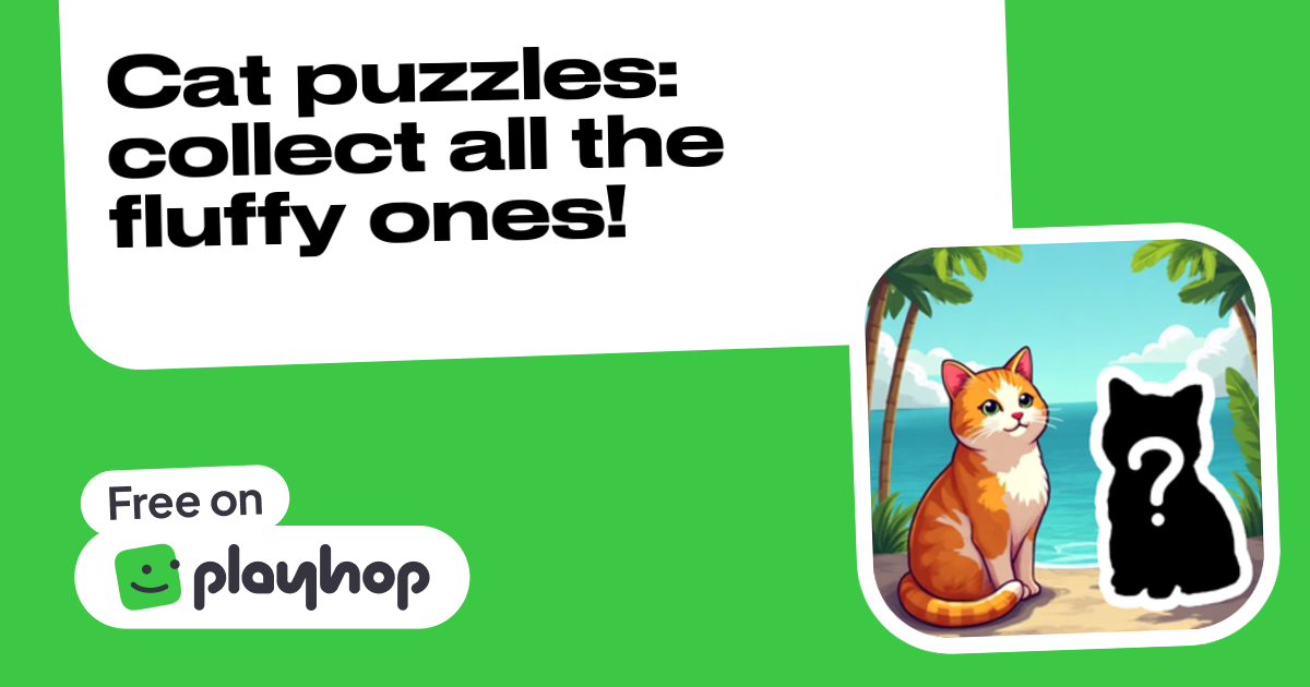 Cat puzzles: collect all the fluffy ones! (by SAVGAMES): Play Online ...