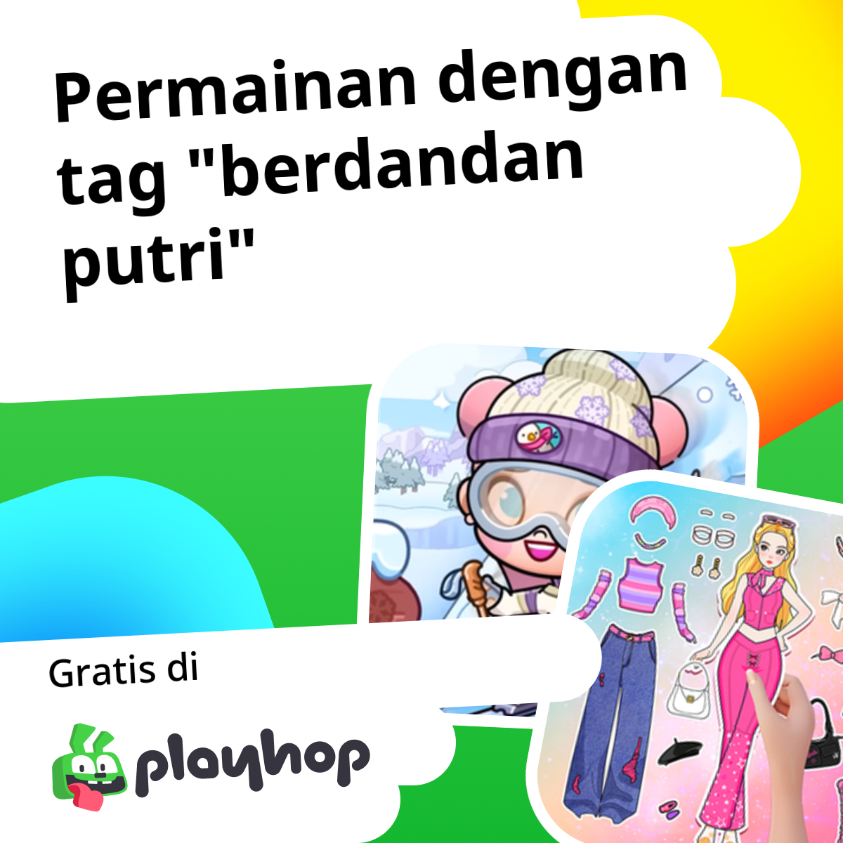 Berdandan putri game Online: Main Gratis di Playhop