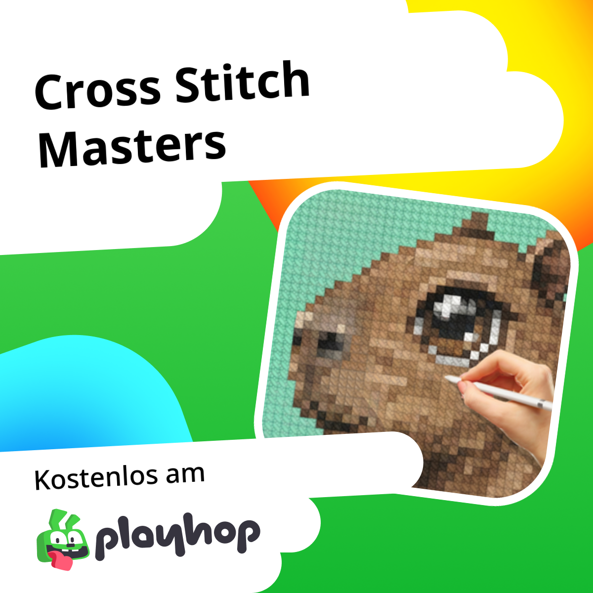 Cross Stitch Masters (von TAPCLAP): Spiele kostenlos online auf Playhop