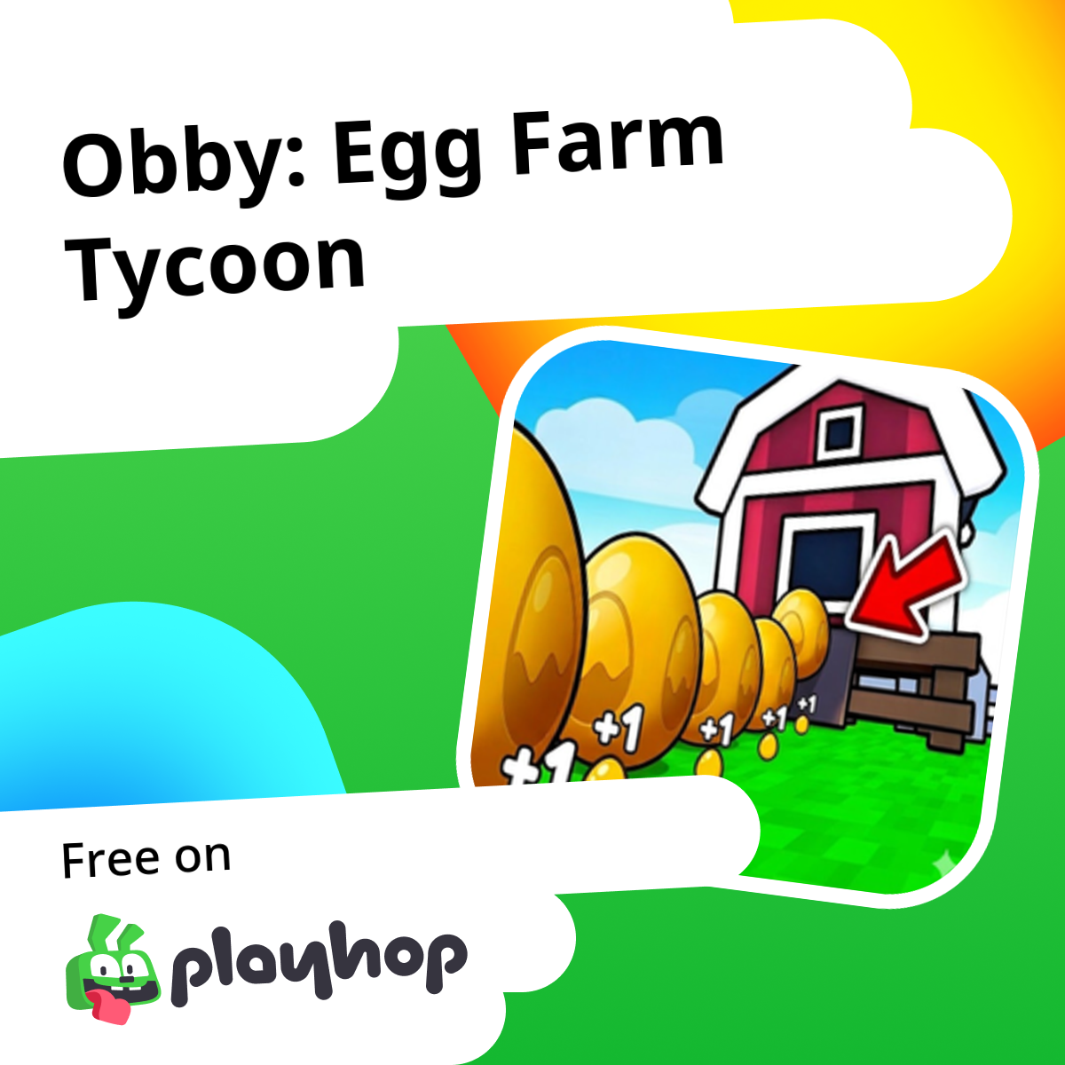 Obby: Egg Farm Tycoon: Play Online For Free On Playhop