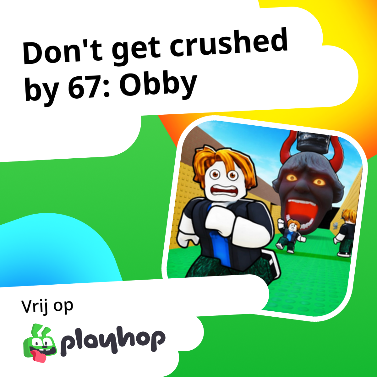 Don't get crushed by 67: Obby (van Kvadratnyj Dinozavr): speel gratis ...
