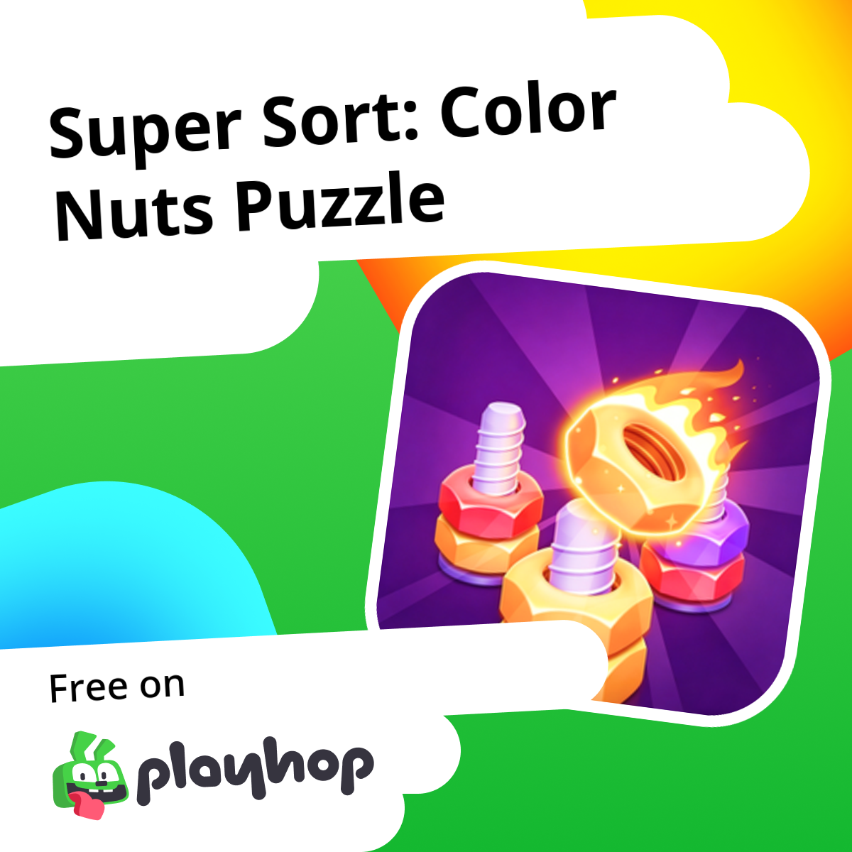 Super Sort: Color Nuts Puzzle: Play Online For Free On Playhop