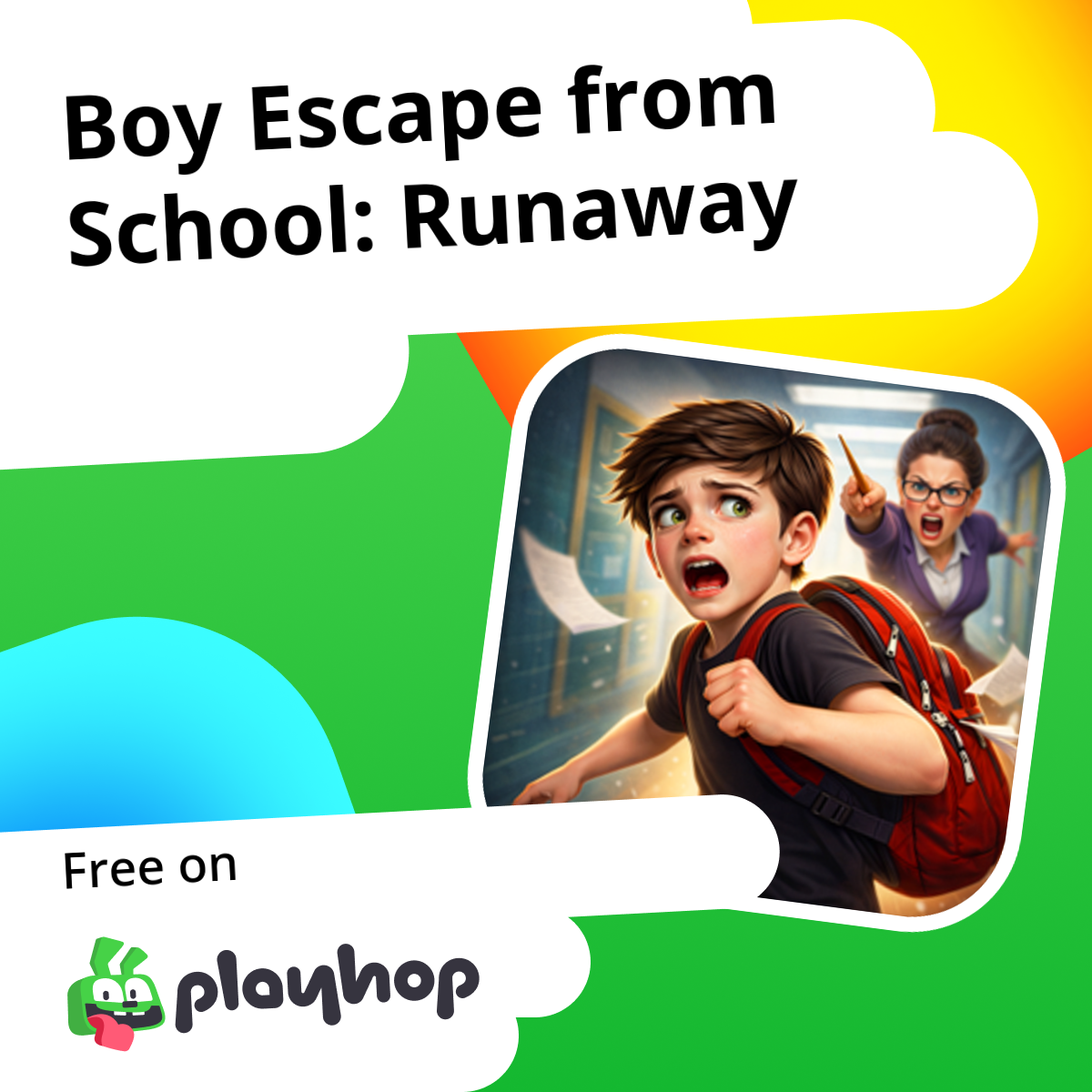 Boy Escape from School: Runaway: Play Online For Free On Playhop