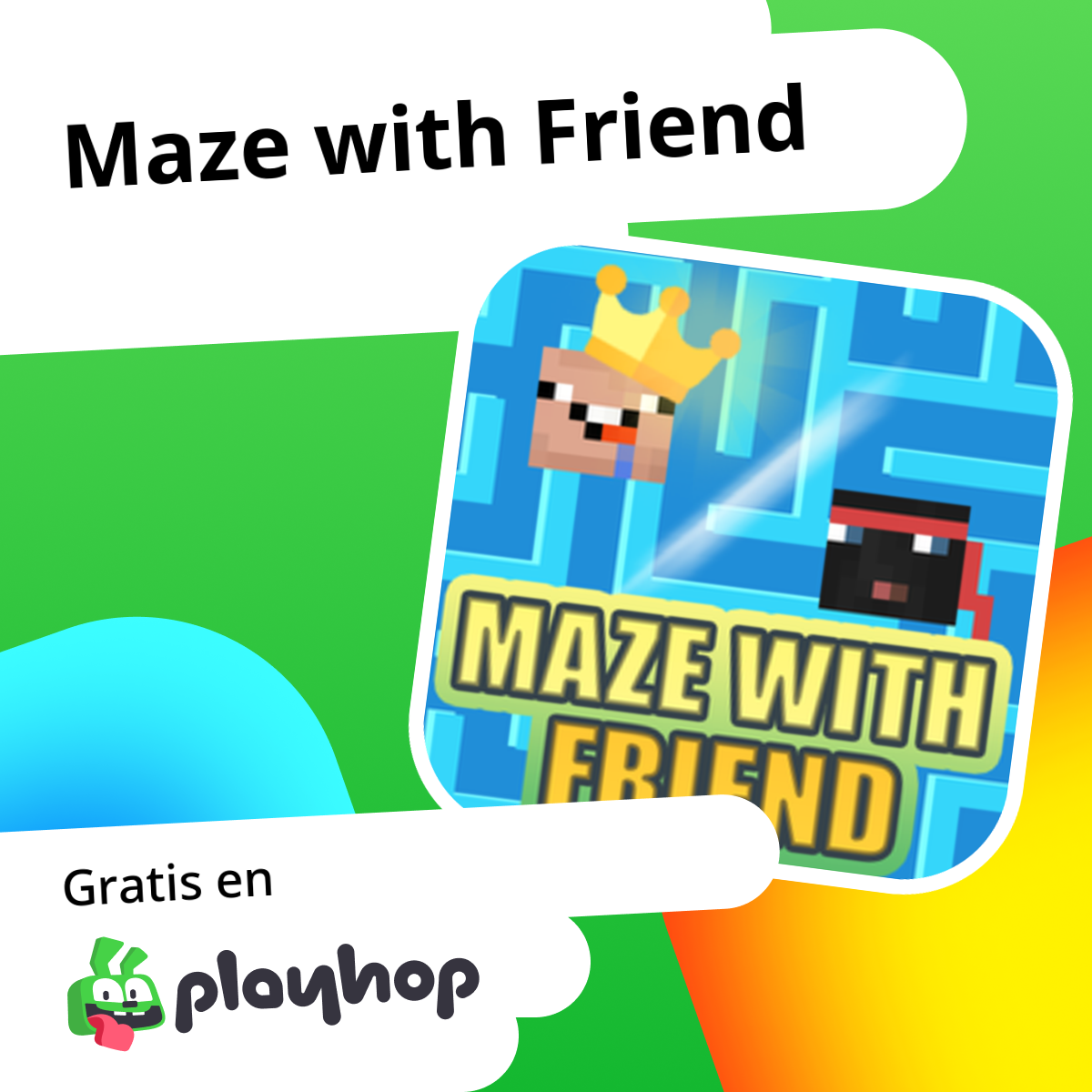 Maze with Friend: Juega en línea gratis en Playhop