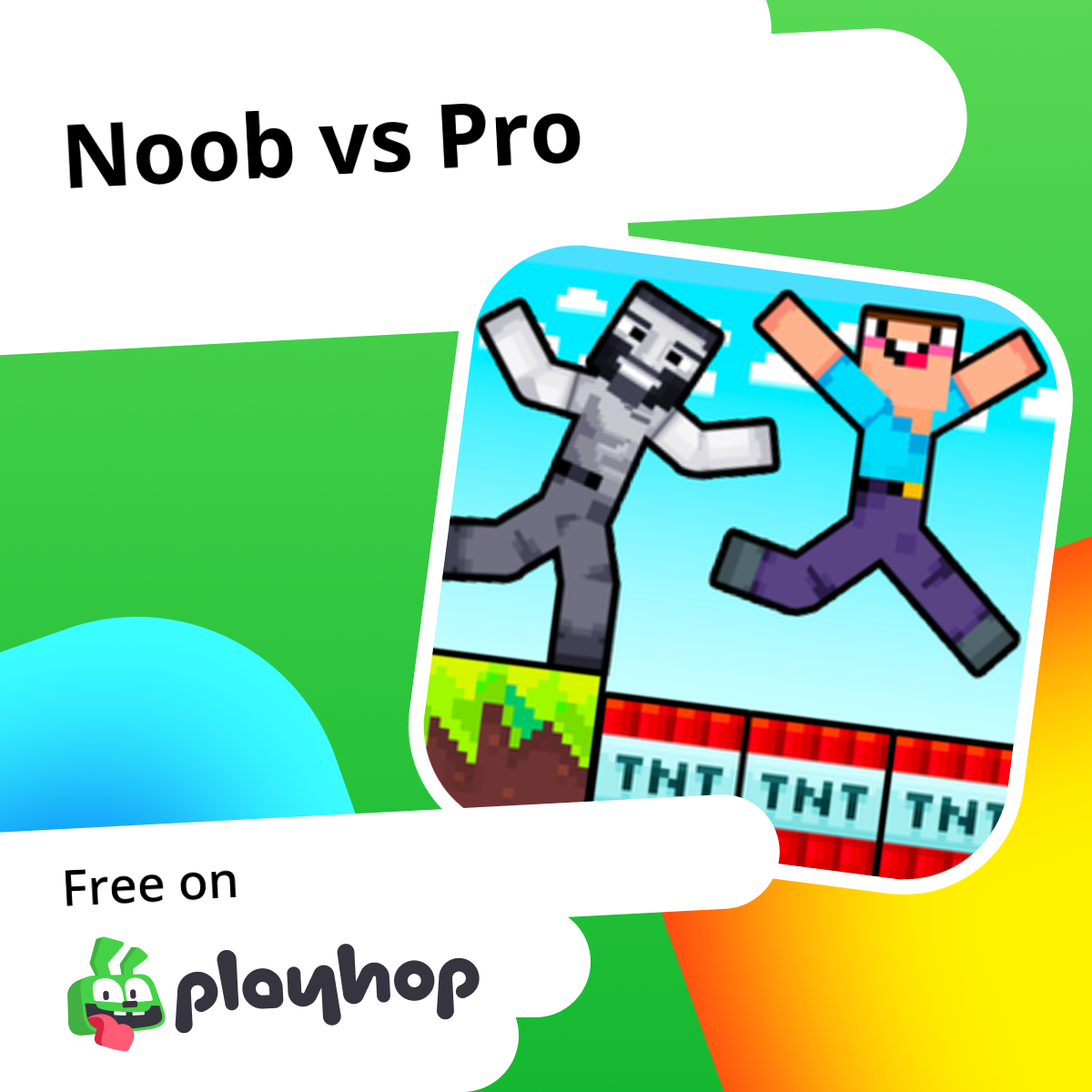 Noob vs Pro: Play Online For Free On Playhop
