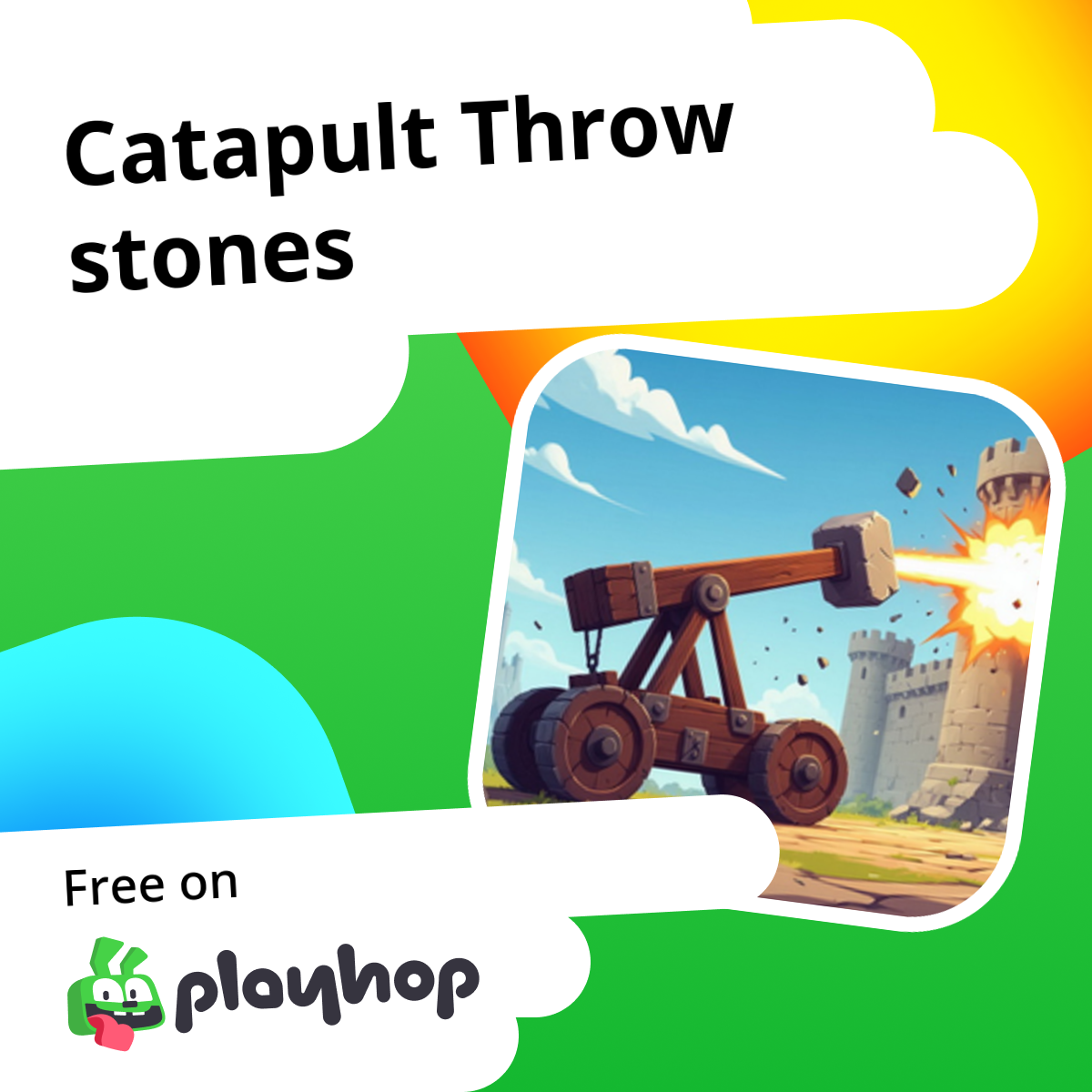 Catapult Throw stones: Play Online For Free On Playhop