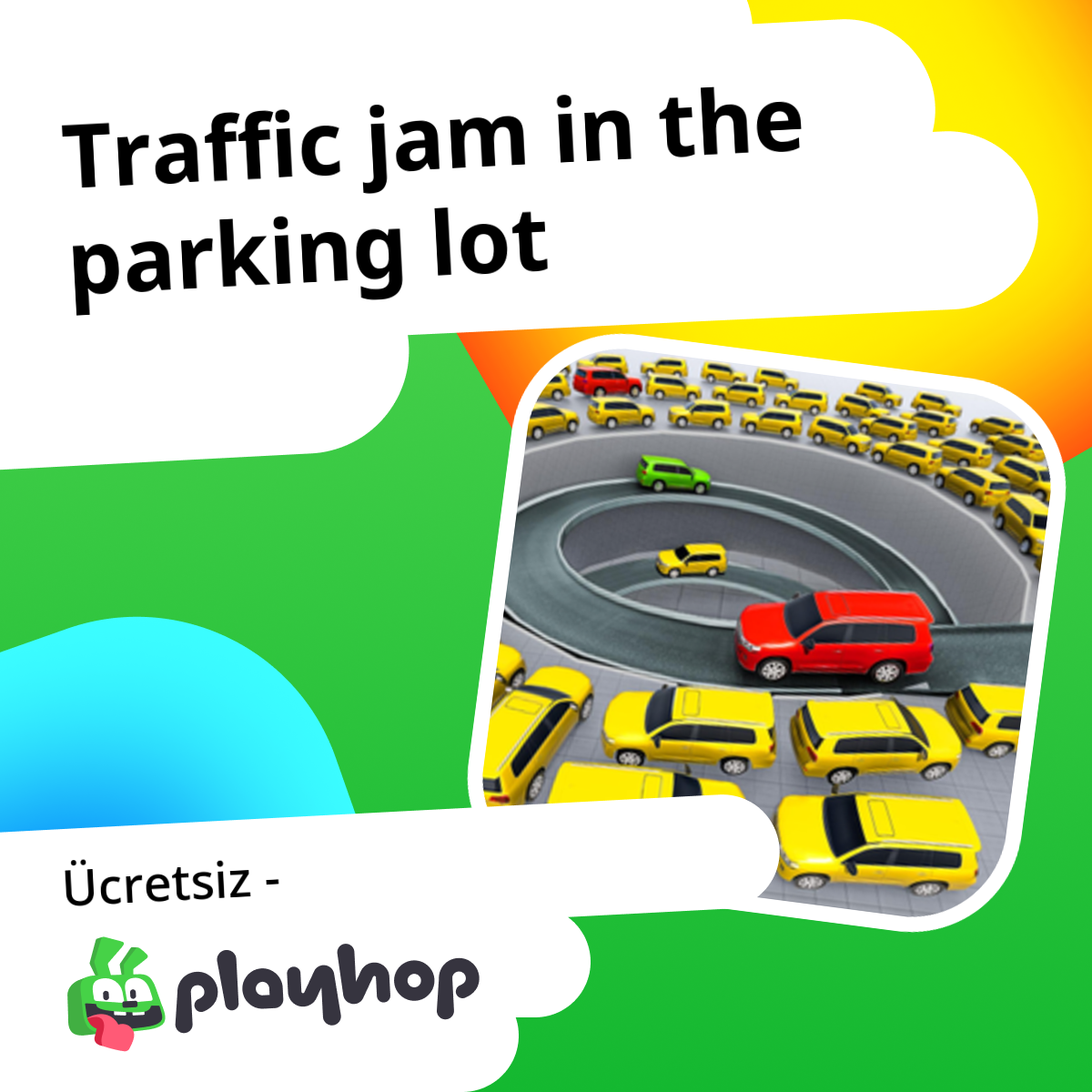 Traffic jam in the parking lot: Playhop'da Ücretsiz Çevrimiçi Oynayın