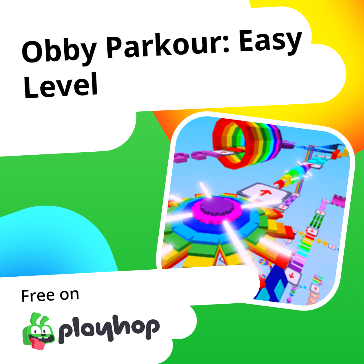 Obby Parkour: Easy Level (by MinionGame): Play Online For Free On Playhop