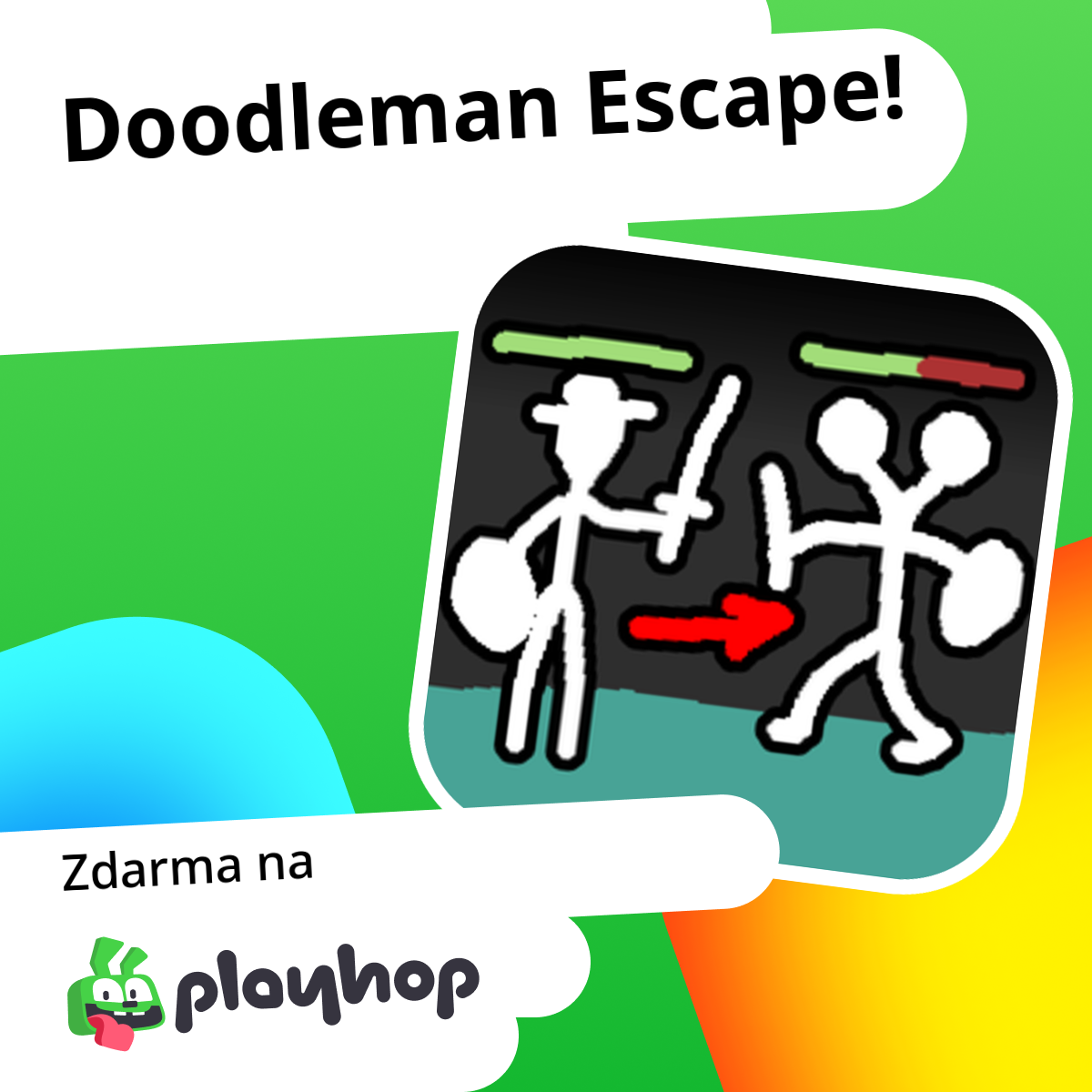 Doodleman Escape!: Hrajte online zdarma na Playhop