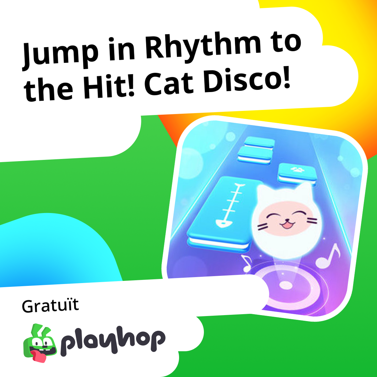 Jump in Rhythm to the Hit! Cat Disco! (per Eccentric): Jugar En Línia ...