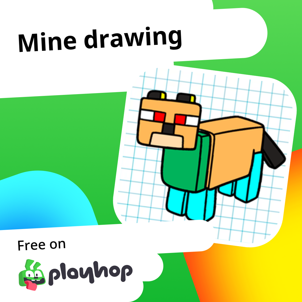 Mine drawing: Play Online For Free On Playhop
