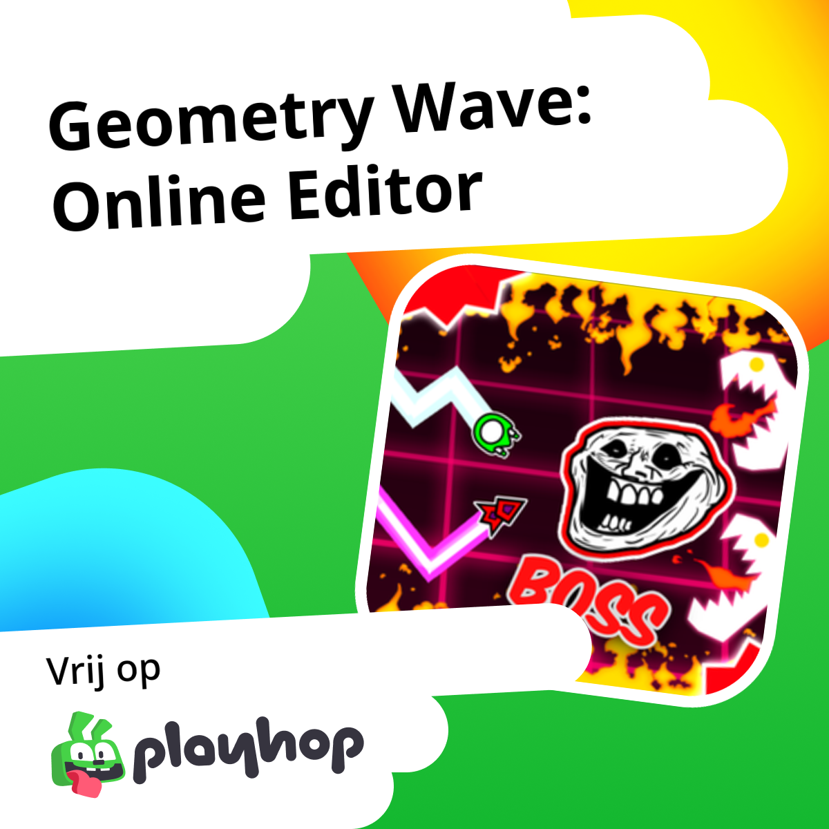 Geometry Wave: Online Editor: Speel Gratis Online op Playhop