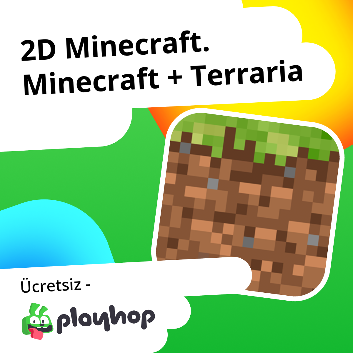 2D Minecraft. Minecraft + Terraria: Playhop'da Ücretsiz Çevrimiçi Oynayın