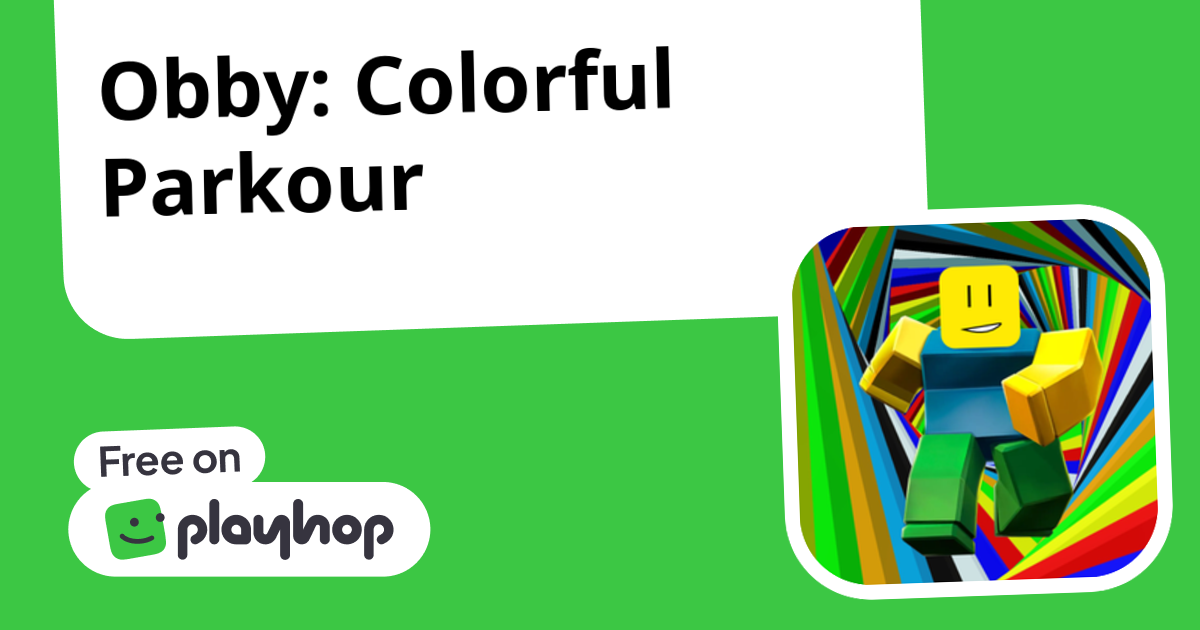 Obby: Colorful Parkour (bởi MicroEX): Chơi Trực Tuyến Miễn Phí Trên Playhop