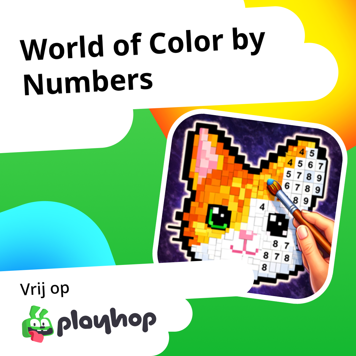World of Color by Numbers: Speel Gratis Online op Playhop