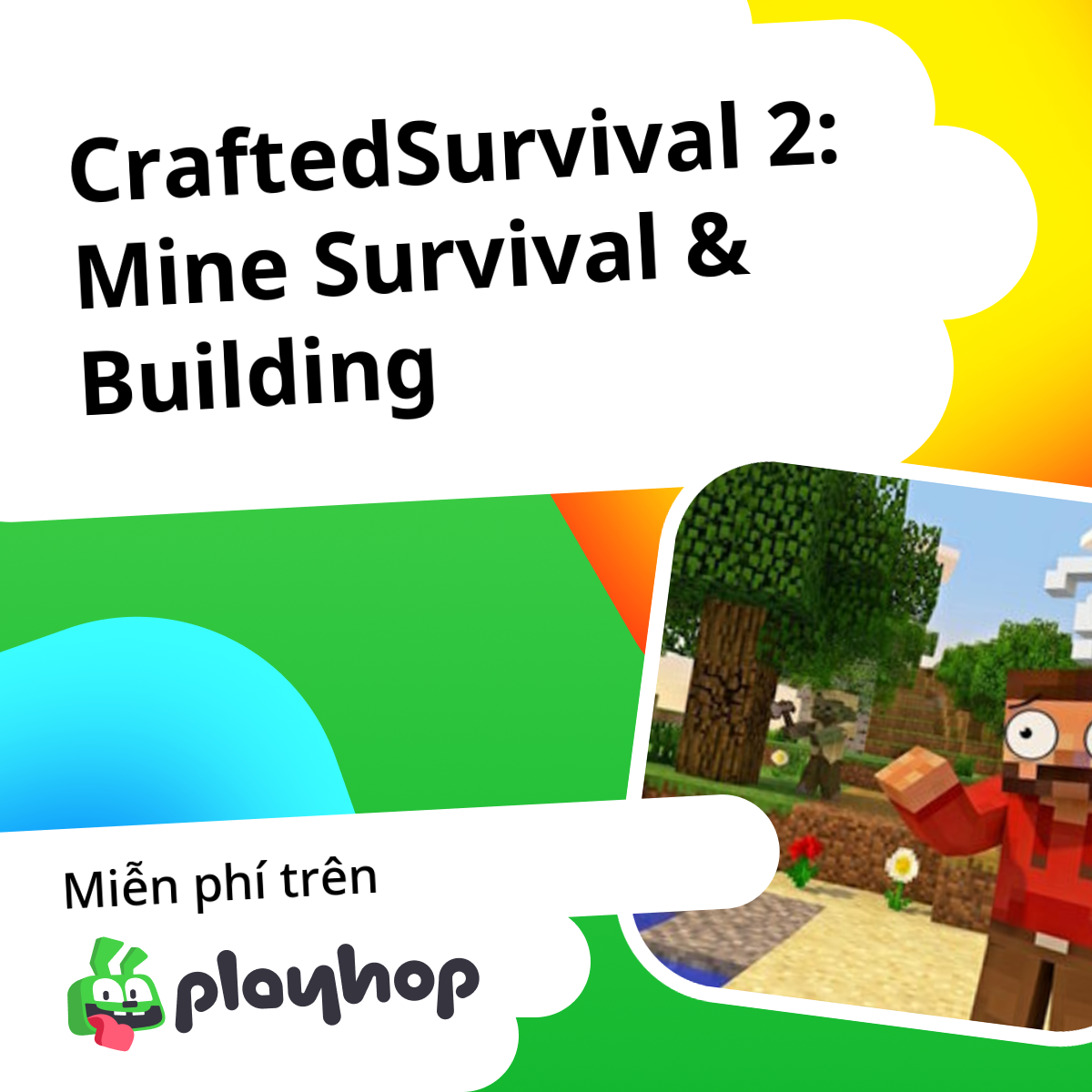 CraftedSurvival 2: Mine Survival & Building: Chơi trực tuyến miễn phí ...
