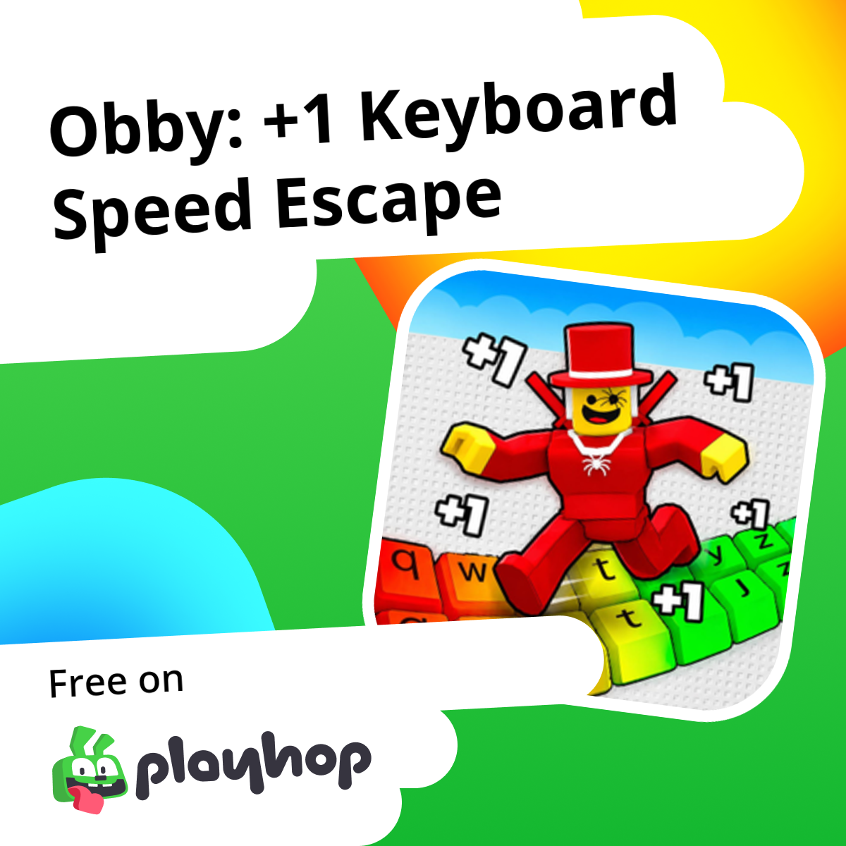 Obby: +1 Keyboard Speed Escape: Play Online For Free On Playhop