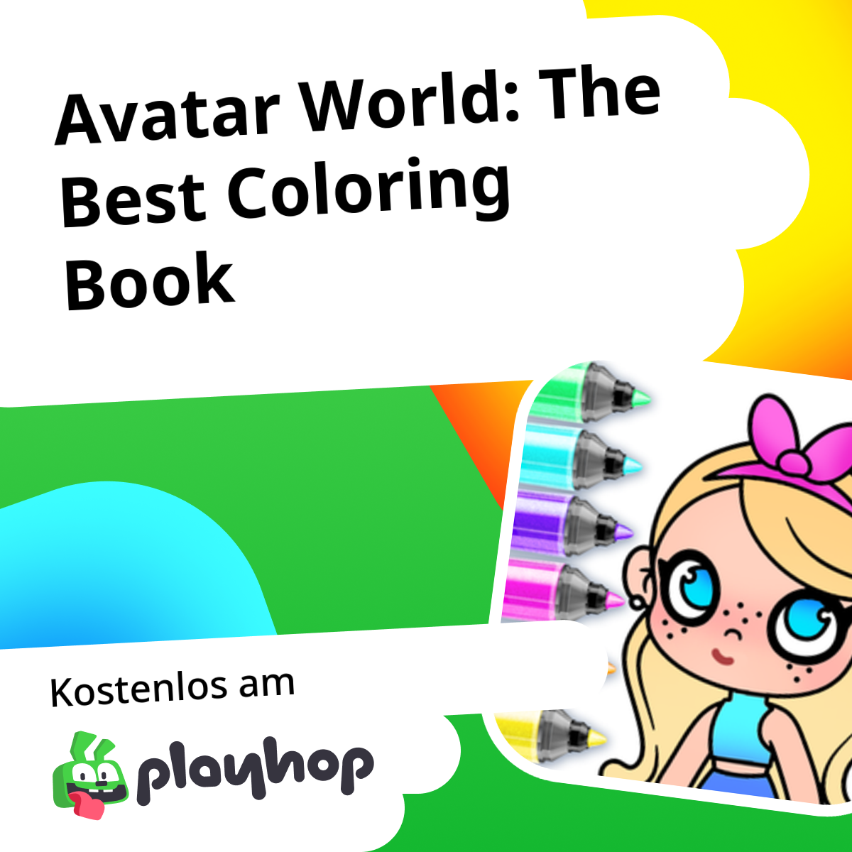 Avatar World: The Best Coloring Book (von Girls Games Puzzles): Spiele ...