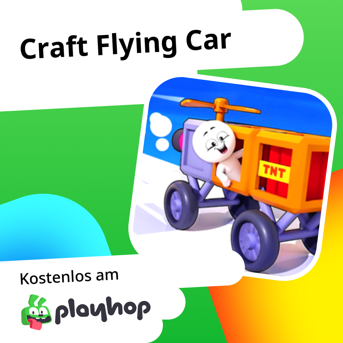 Craft Flying Car: Kostenlos online spielen auf Playhop