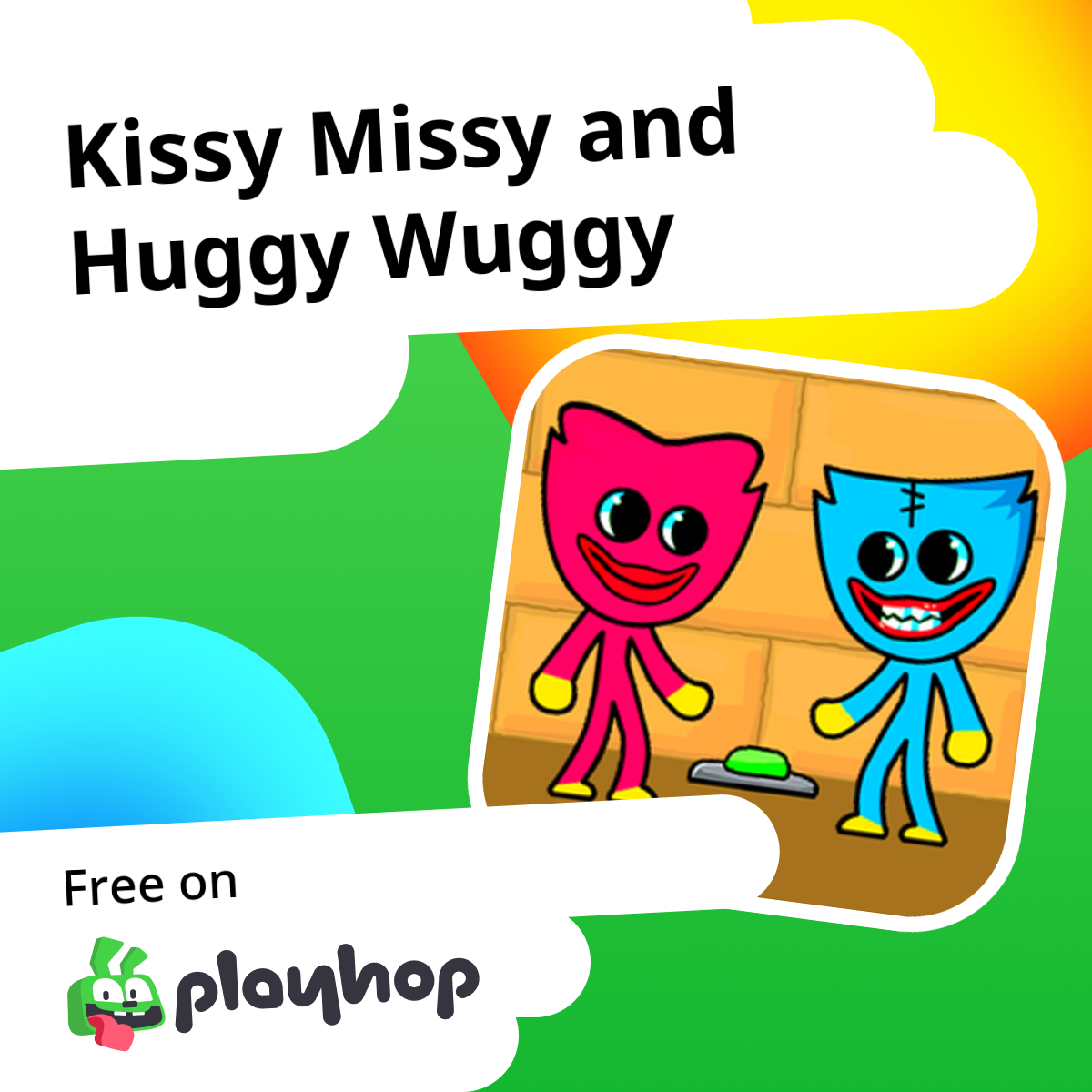 Kissy Missy and Huggy Wuggy: Play Online For Free On Playhop
