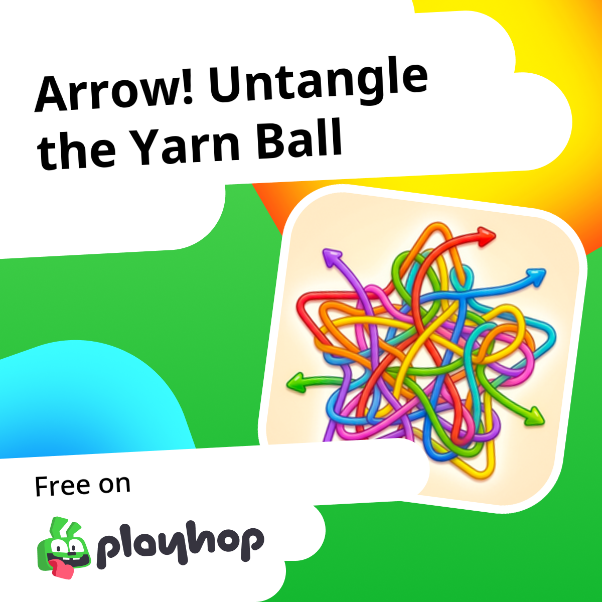 Arrow! Untangle the Yarn Ball: Play Online For Free On Playhop
