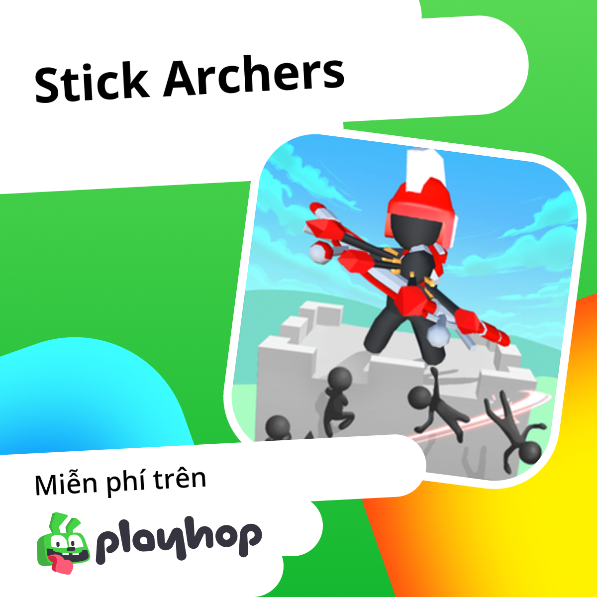 Stick Archers: Chơi trực tuyến miễn phí trên Playhop