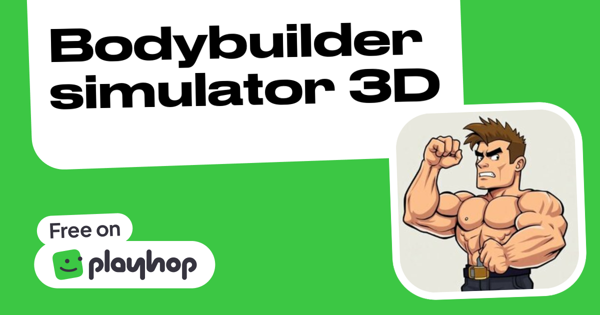 Bodybuilder simulator 3D (por Wicort Videogames): Jogue Online ...