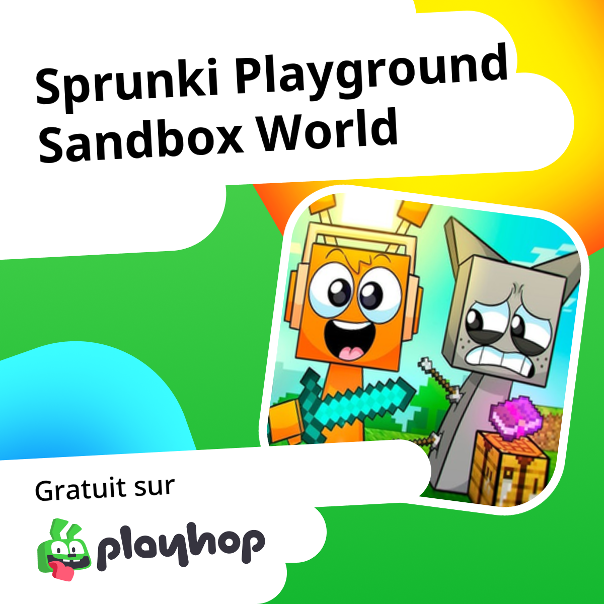 Sprunki Playground Sandbox World (par CosmoDev): Jouez En Ligne Gratuitement Sur Playhop