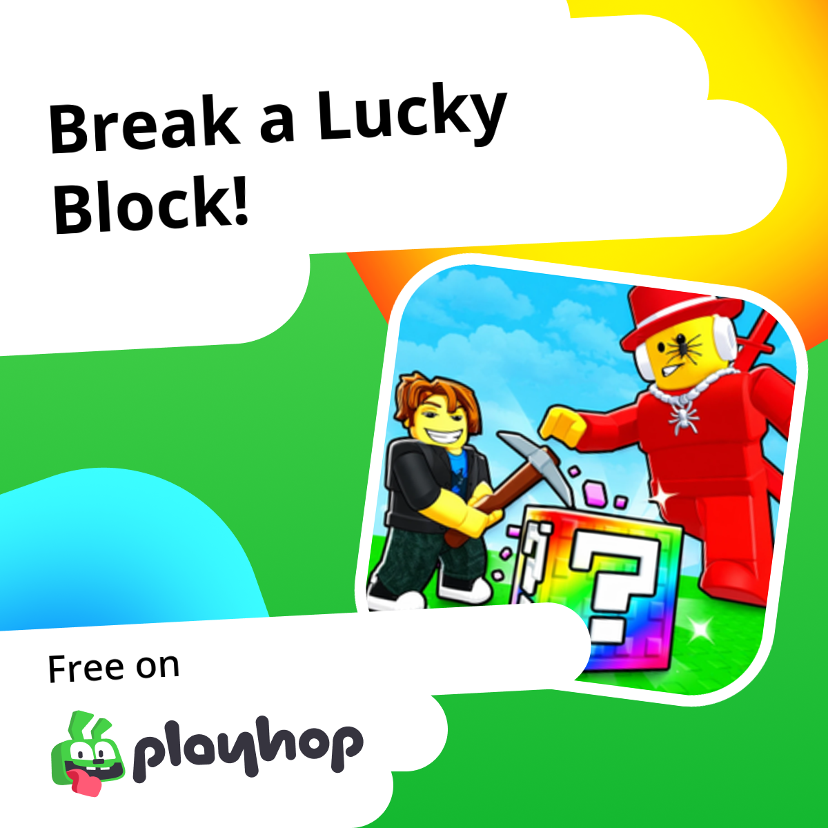 Break a Lucky Block!: Play Online For Free On Playhop