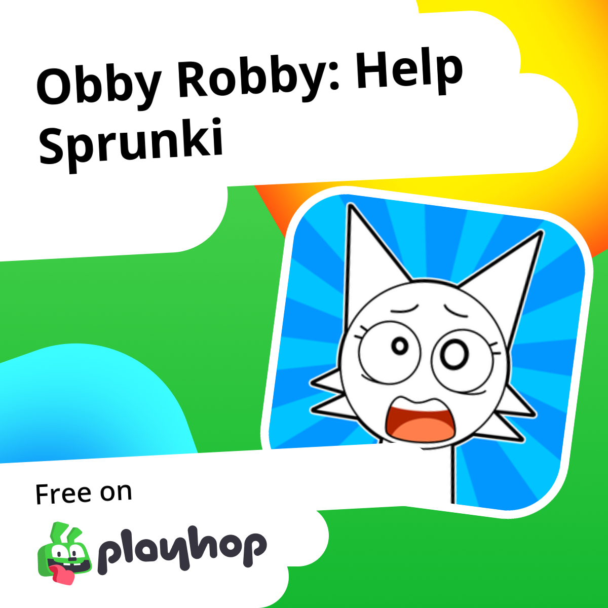 Obby Robby: Help Sprunki (by PetrovGames): Play Online For Free On Playhop
