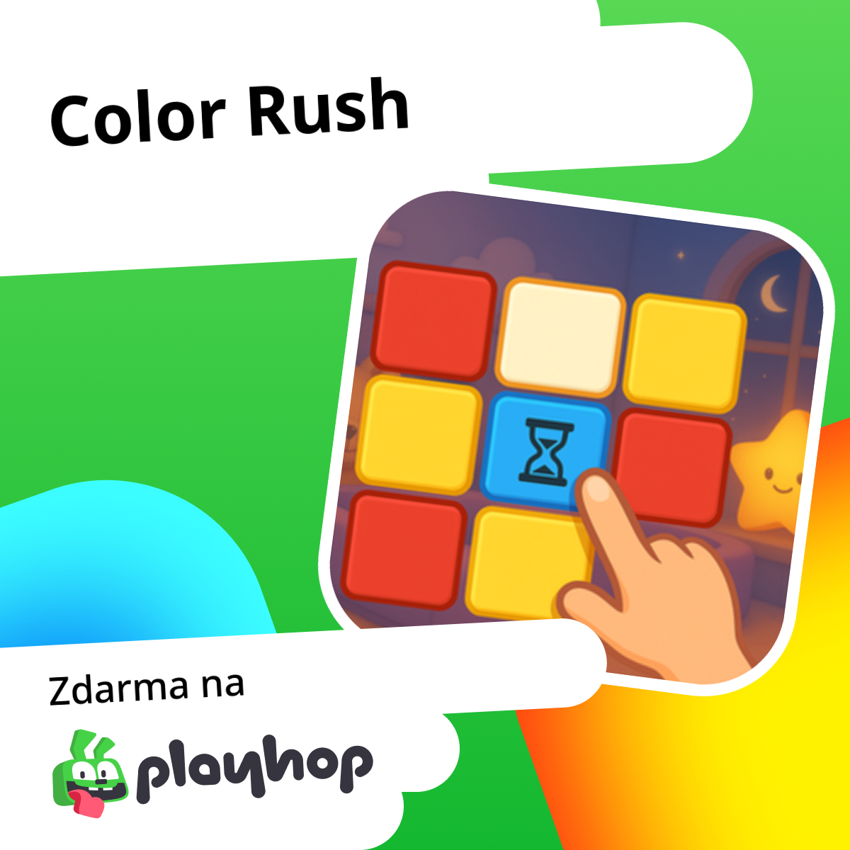 Color Rush (od JollyRogerGames): Hrajte online zdarma na Playhop