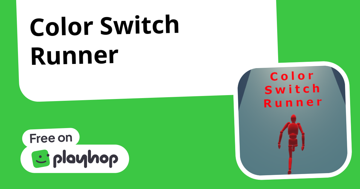 Color Switch Runner (bởi Mzamat): Chơi Trực Tuyến Miễn Phí Trên Playhop