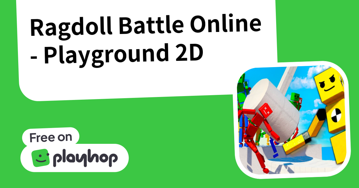 Ragdoll Battle Online - Playground 2D （由 Jungle Games):网上免费玩 Playhop