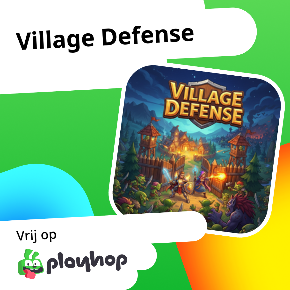 Village Defense (van Spark Tree Game): speel gratis online op Playhop