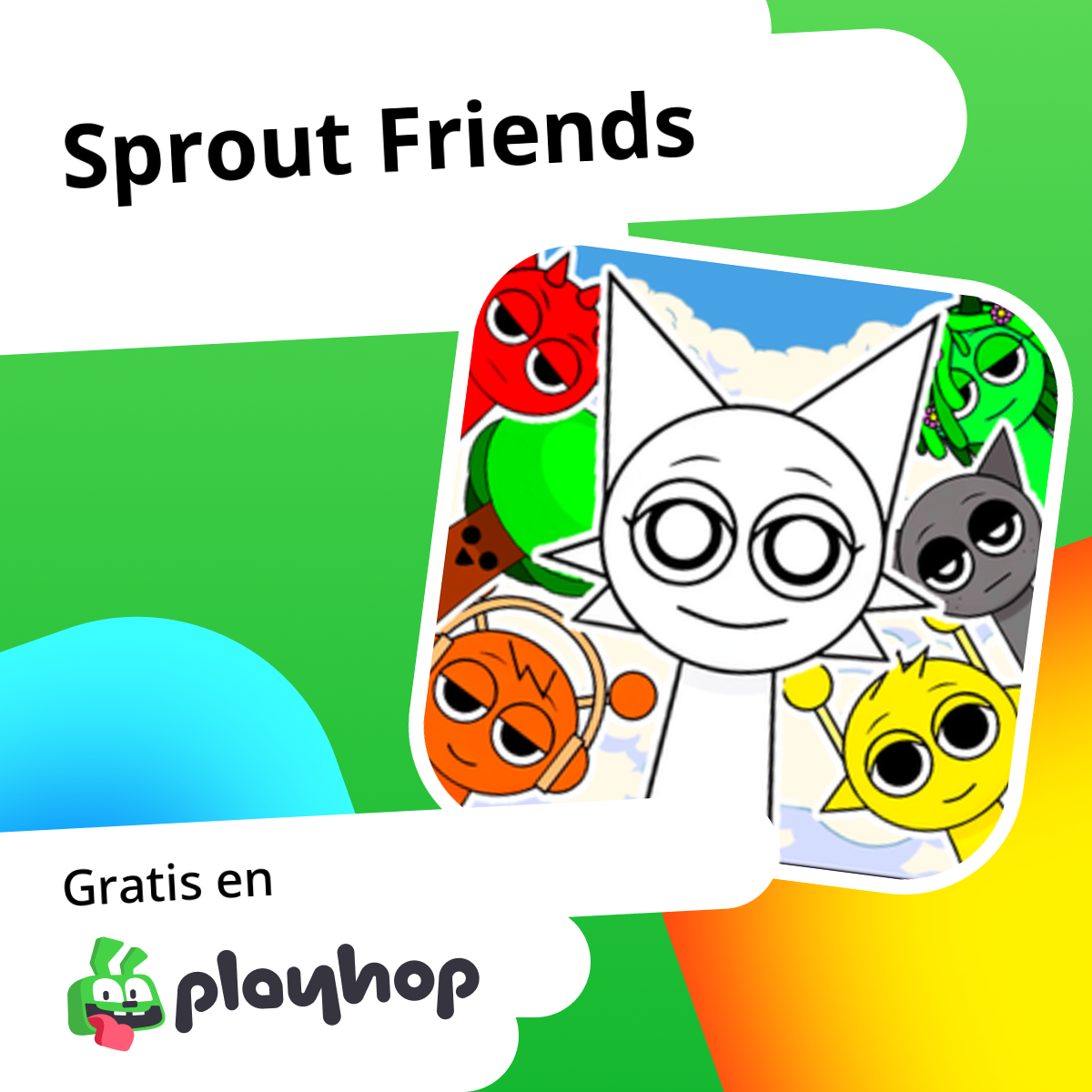 Sprout Friends (per badgamedeveloper): Juega Gratis Online en Playhop