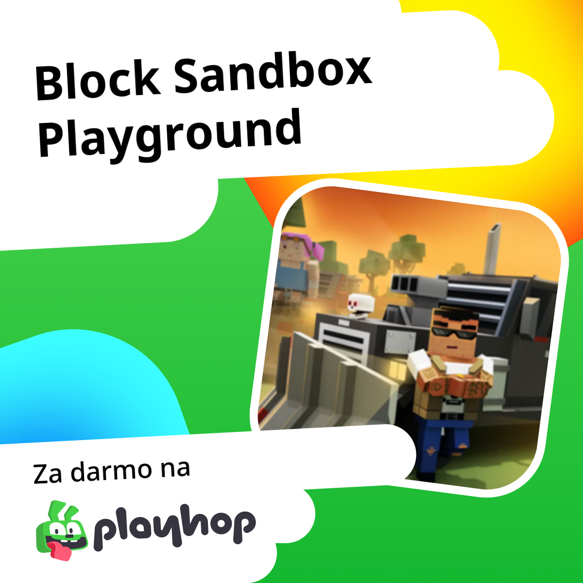Block Sandbox Playground (przez MK): Graj Online Za Darmo Na Playhop