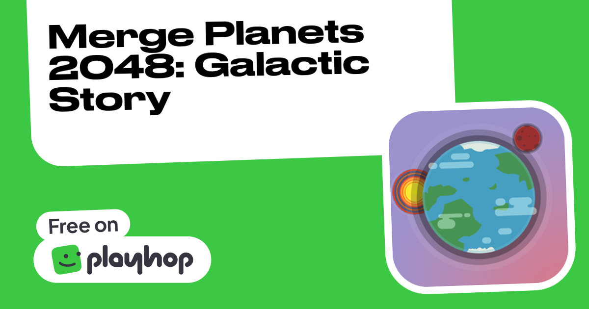 Merge Planets 2048: Galactic Story (per Ashtray Studio): Juega Gratis ...