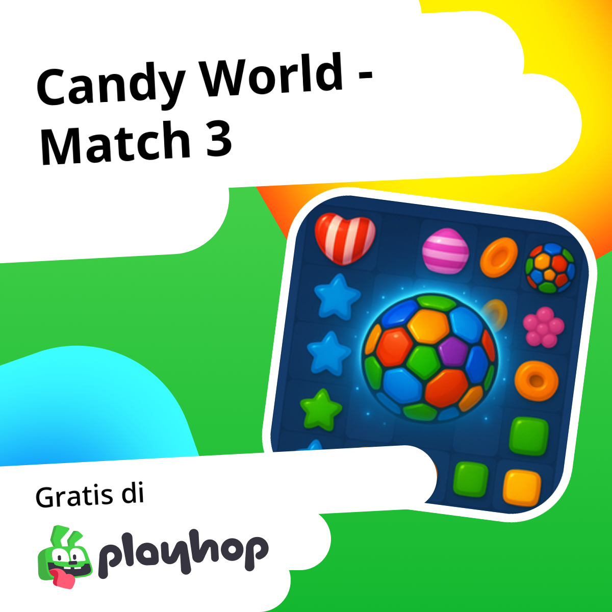 Candy World - Match 3 (oleh FR Studio): Mainkan Gratis Secara Online di ...