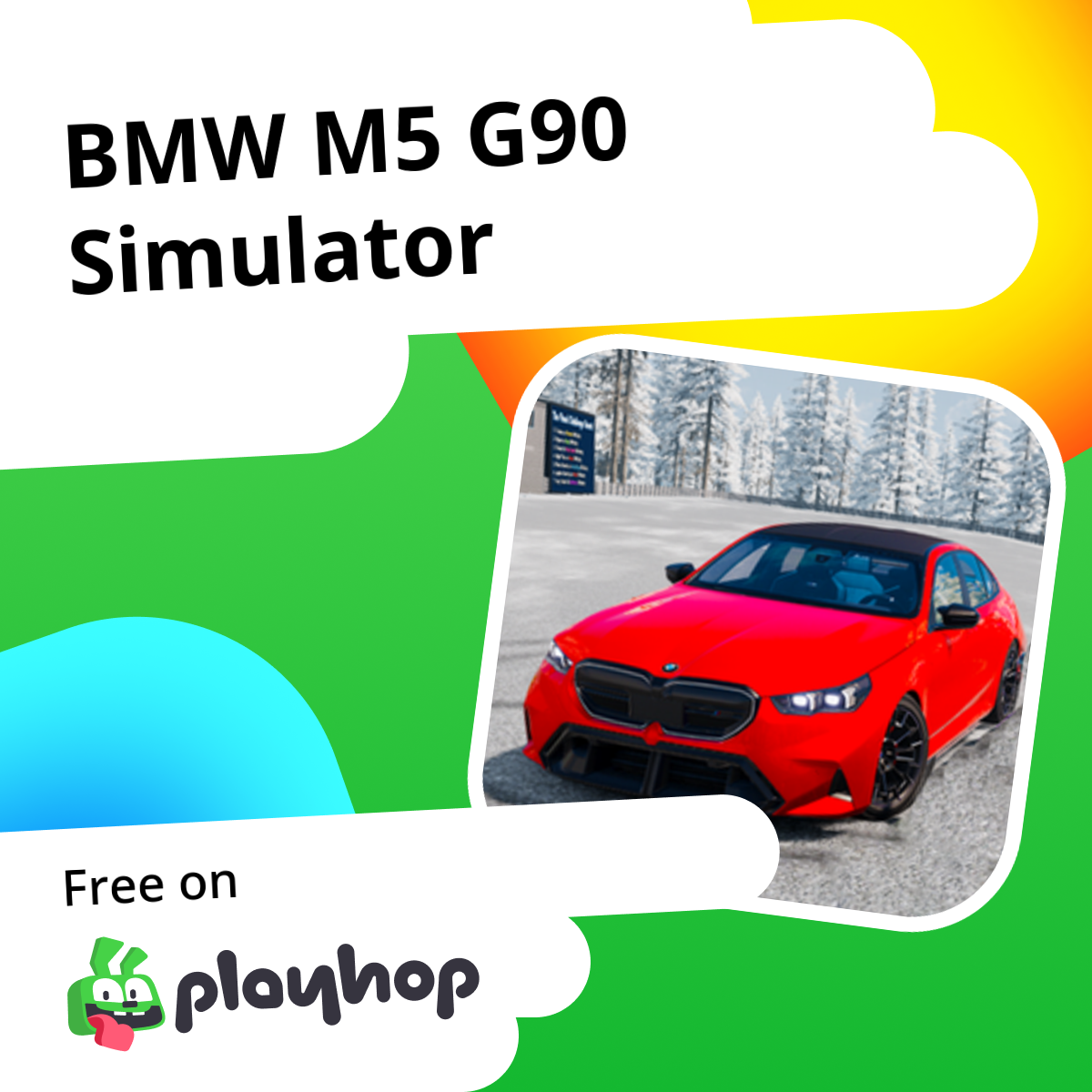 BMW M5 G90 Simulator (by Narvik): Play Online For Free On Playhop