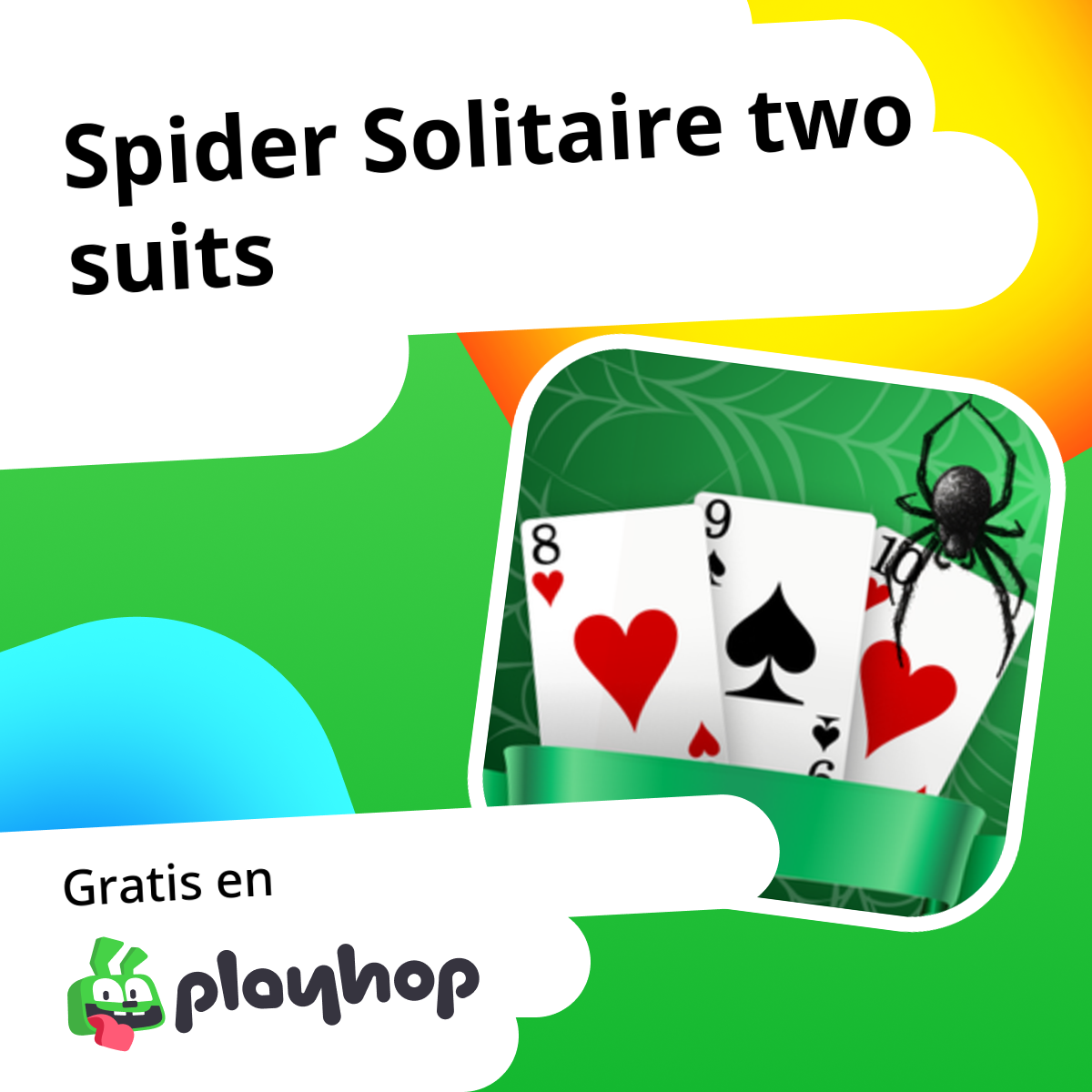 Spider Solitaire two suits (per Good Vibes Games): Juega Gratis Online ...
