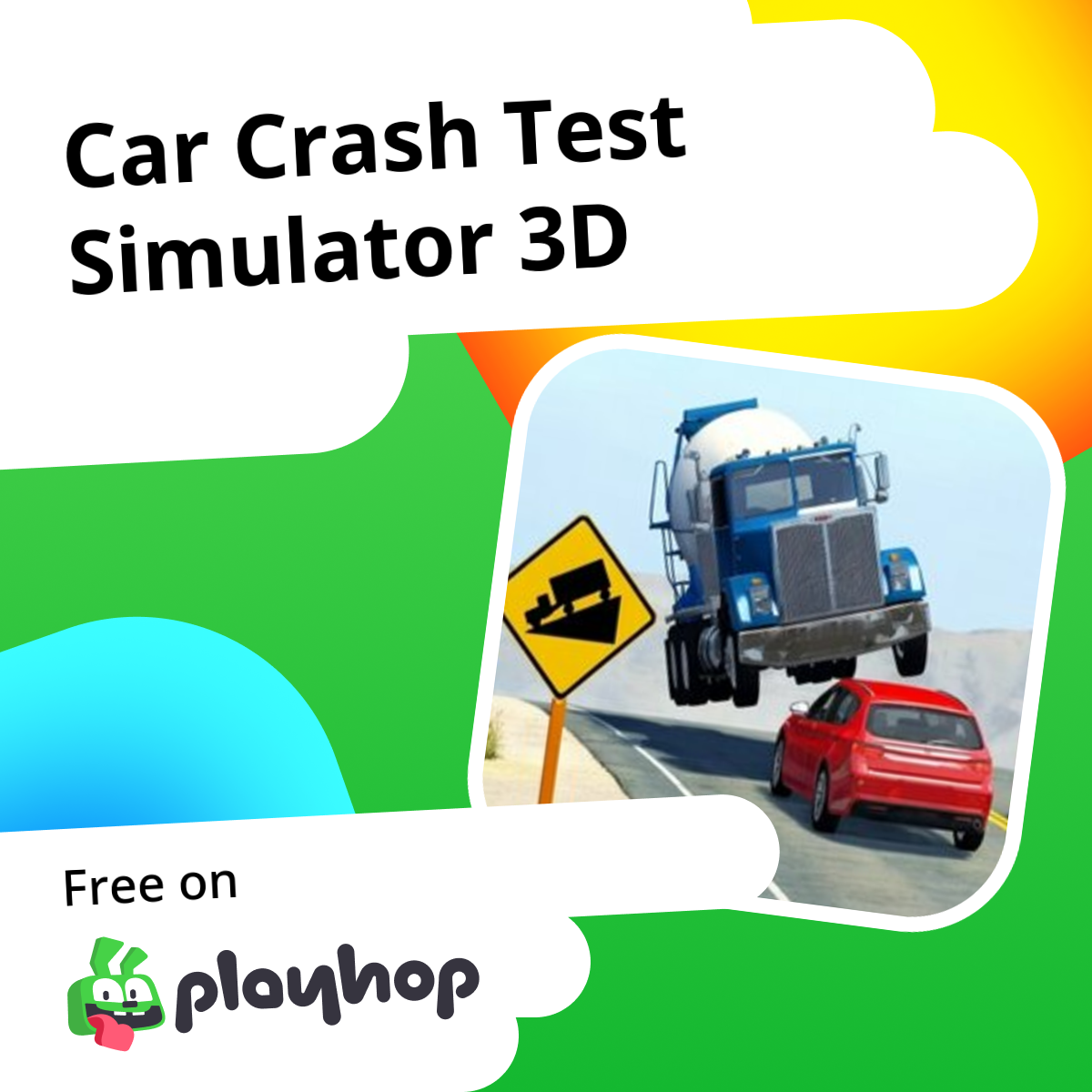 Car Crash Test Simulator 3D (by KreizLand): Play Online For Free On Playhop