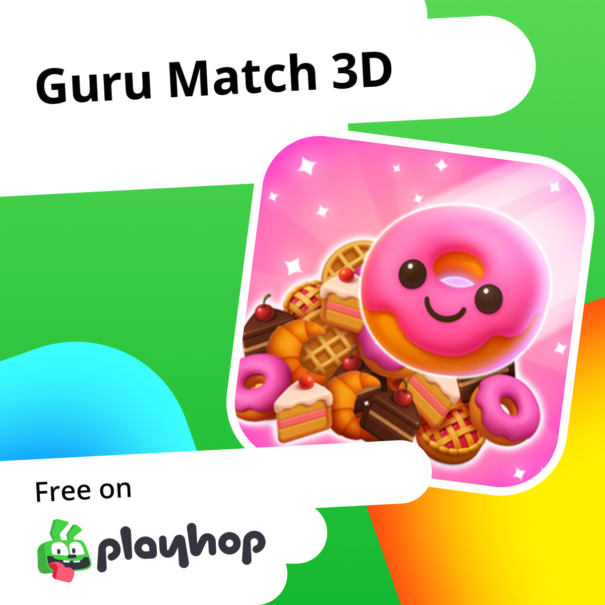 Guru Match 3D (بواسطة TAPCLAP): العب على الإنترنت مجانًا على Playhop