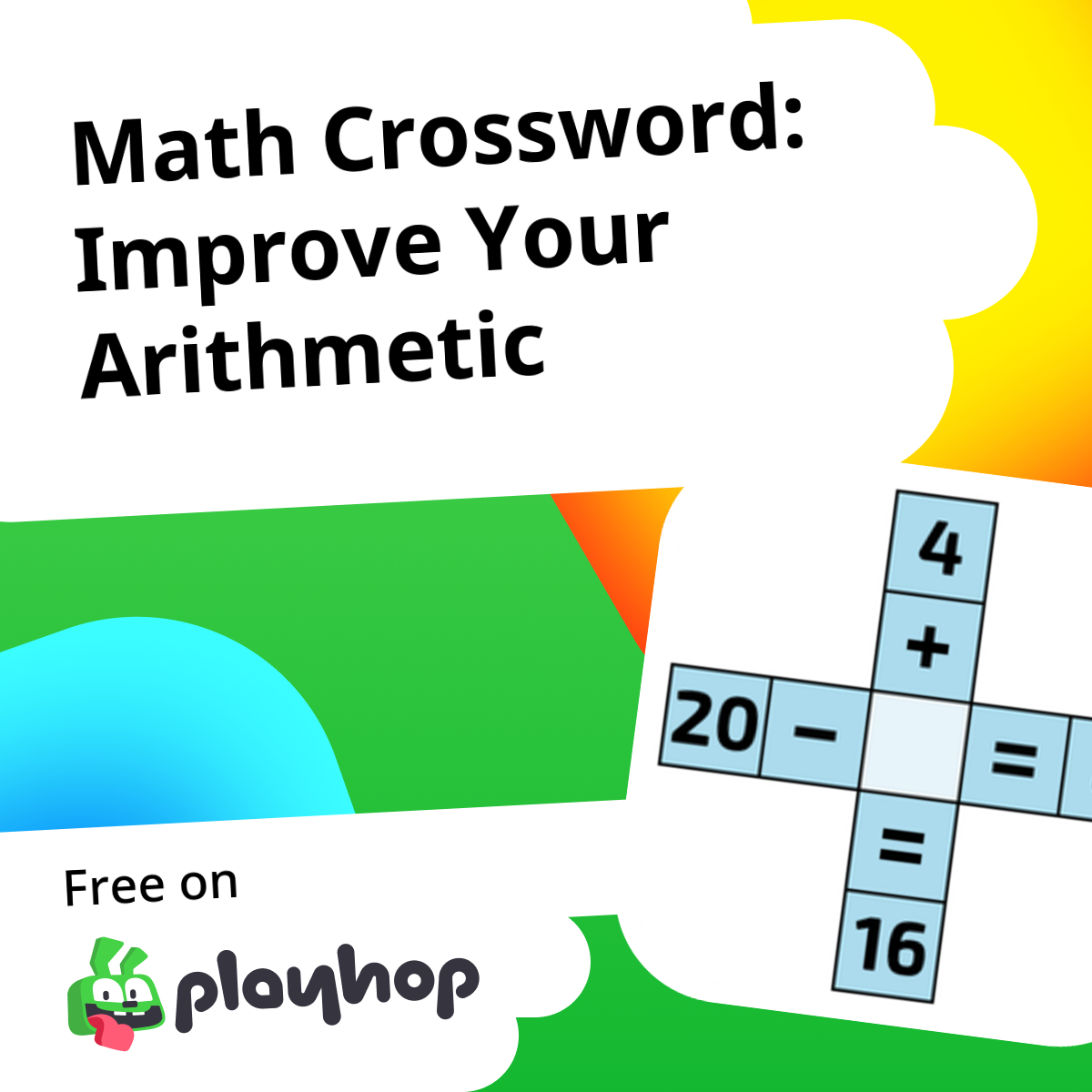 Math Crossword: Improve Your Arithmetic: Play Online For Free On Playhop