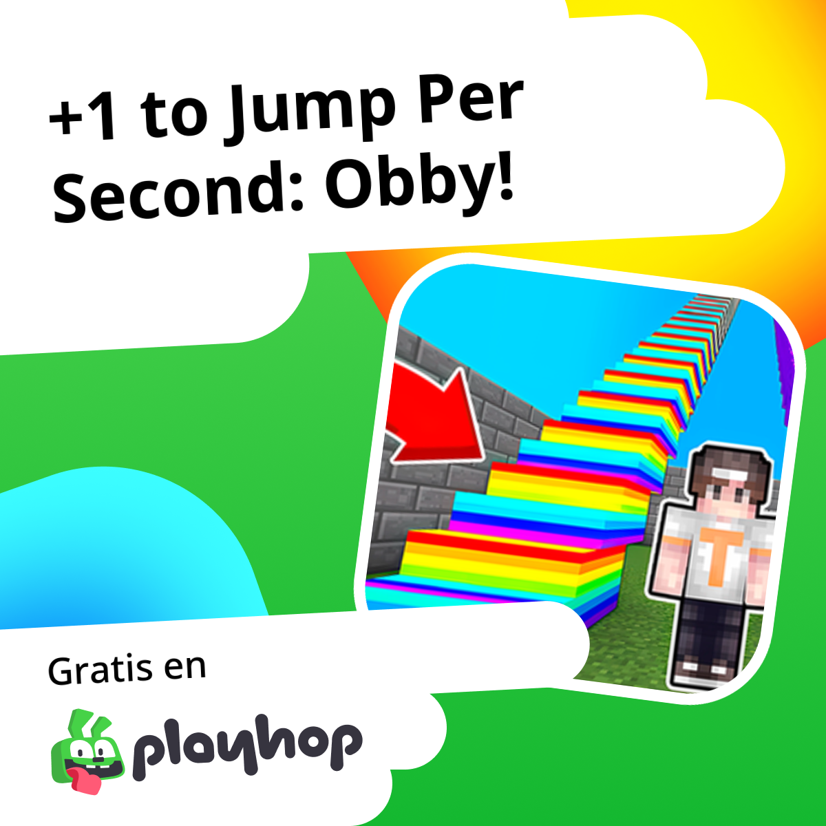 +1 to Jump Per Second: Obby! (por liss48): Juega Gratis Online en Playhop