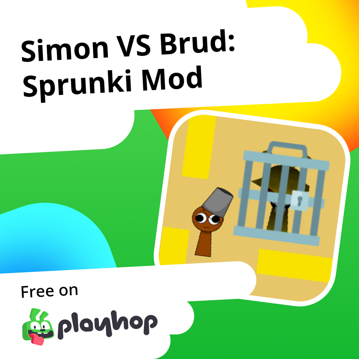 Simon VS Brud: Sprunki Mod (על ידי kbvpneofit): לשחק באינטרנט בחינם על ...