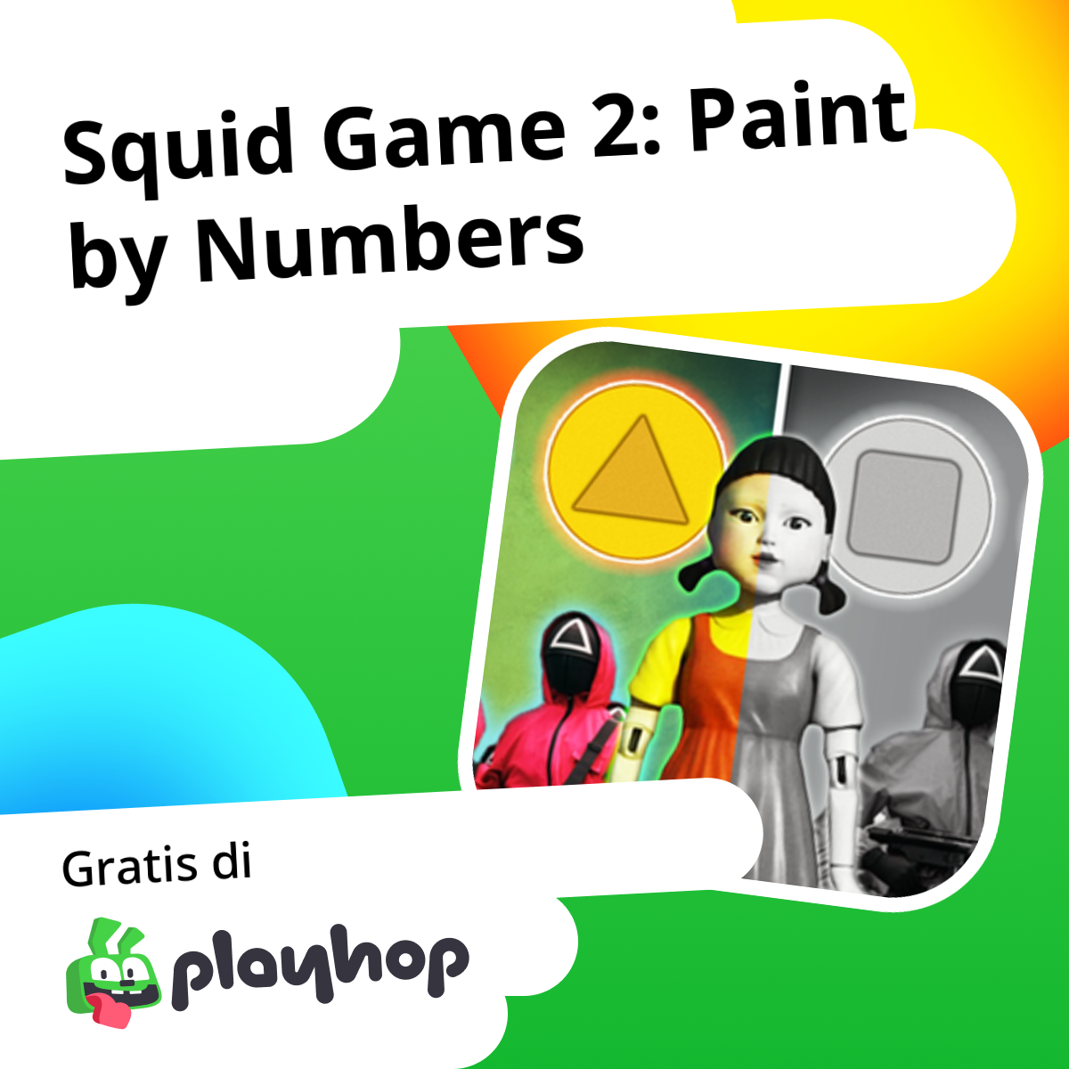 Squid Game 2: Paint by Numbers (oleh MineGame): Mainkan Online Secara ...