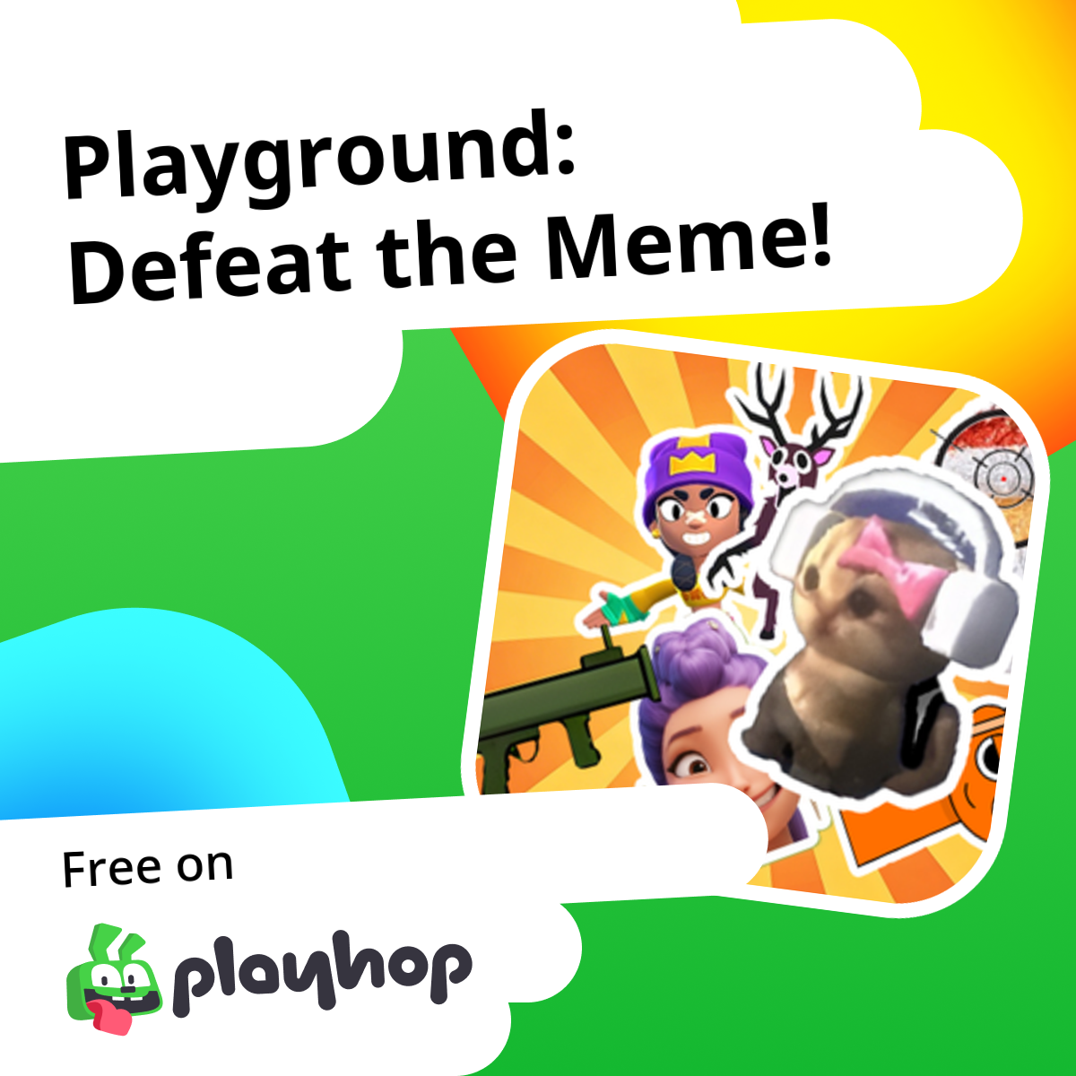Playground: Defeat the Meme!: Play Online For Free On Playhop