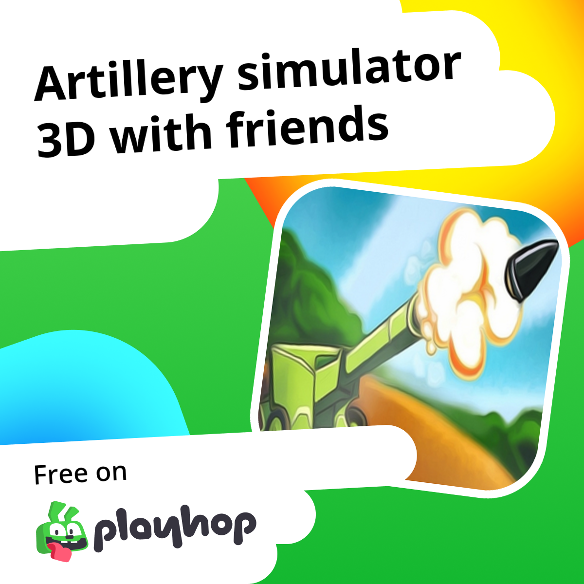 Artillery simulator 3D with friends (by EruditionGames): Play Online ...