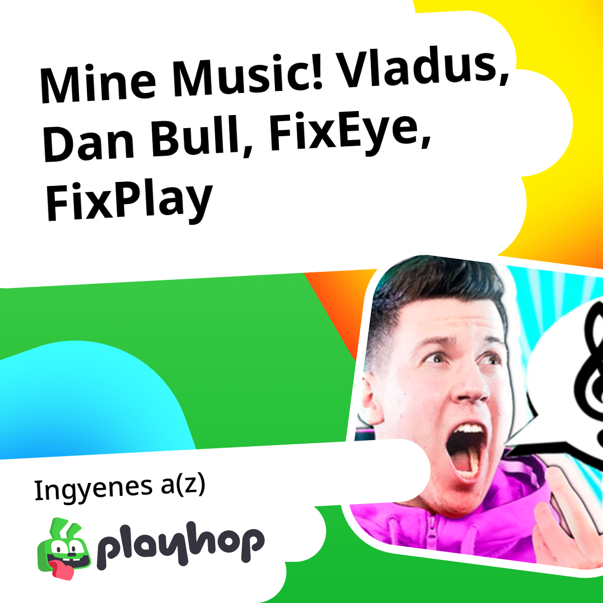 Mine Music! Vladus, Dan Bull, FixEye, FixPlay (által B-Tree): Játssz Ingyen Online Playhop
